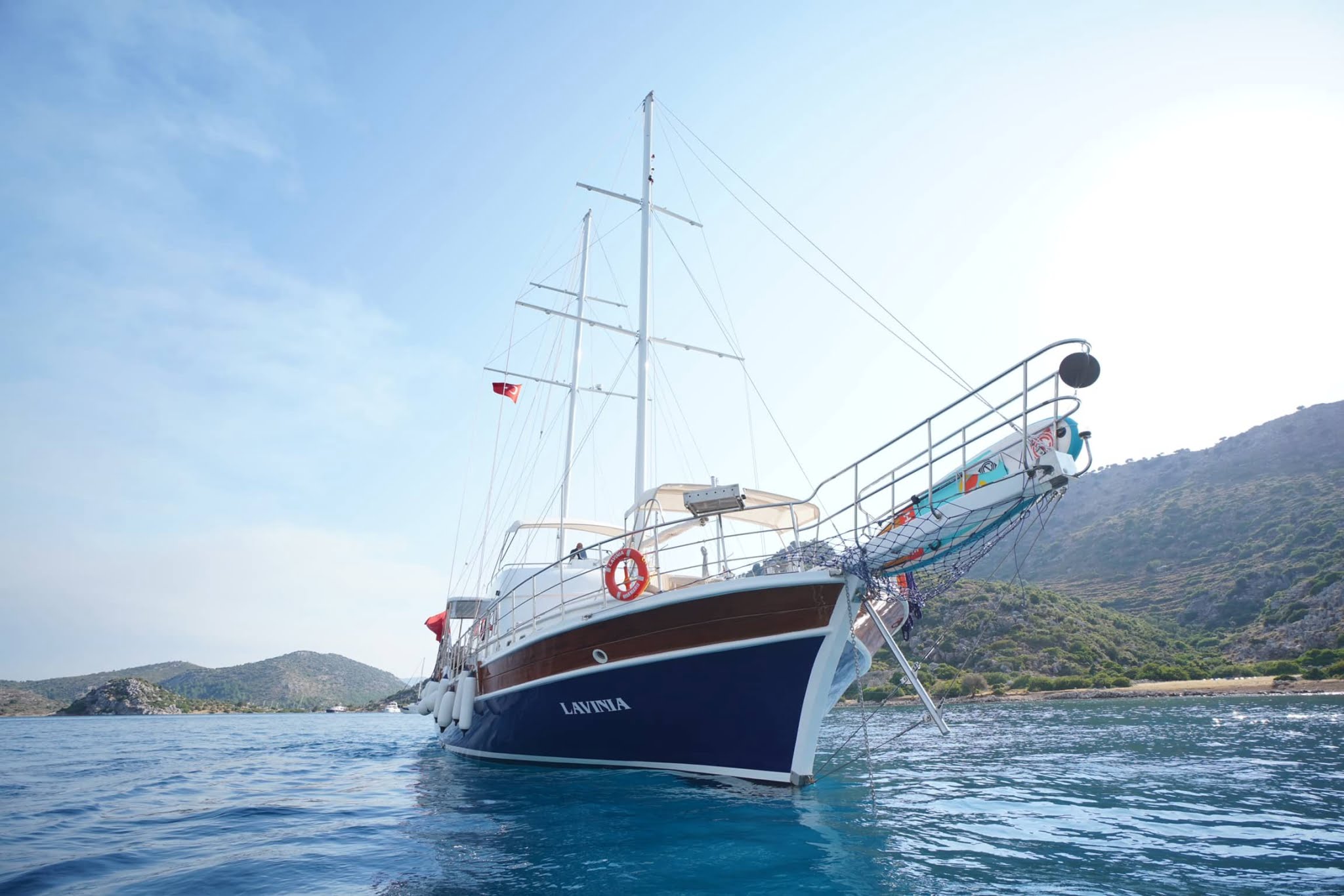 Gulet Lavinia , 2022 yılında yapılmış olup 21 metre uzunluğundadır.