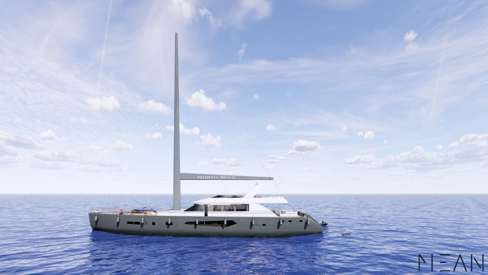 Gulet North Wind,47 metre uzunluğunda 9.50 metre genişliğindedir.